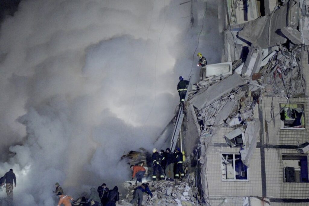 Death toll from Russian missile attack on Dnipro continues to rise