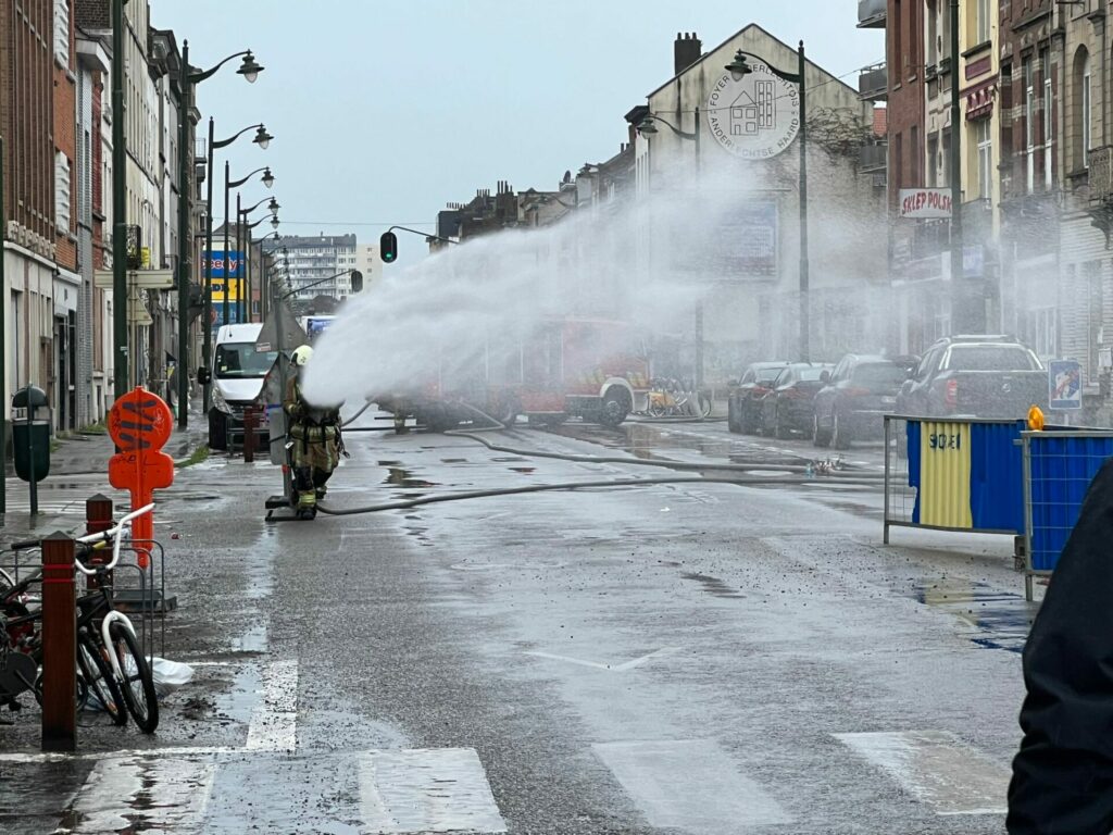 Technicians Battle Major Gas Leak In Anderlecht Overnight