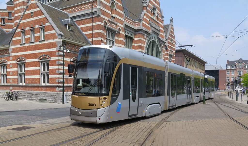 Tram 92, from Schaerbeek Station to Fort Jaco