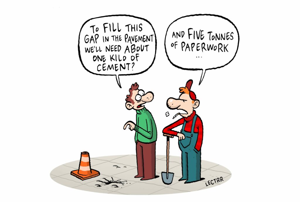 The heart and soul of the paper-pusher