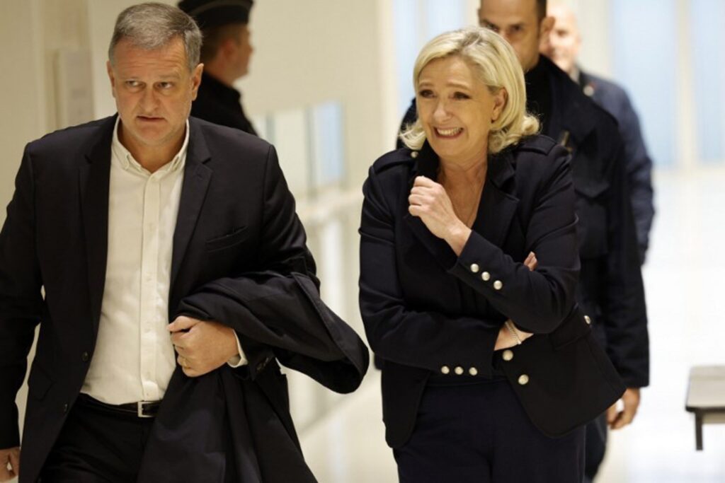 Marine Le Pen denounces 'excessiveness' of prosecution's demands