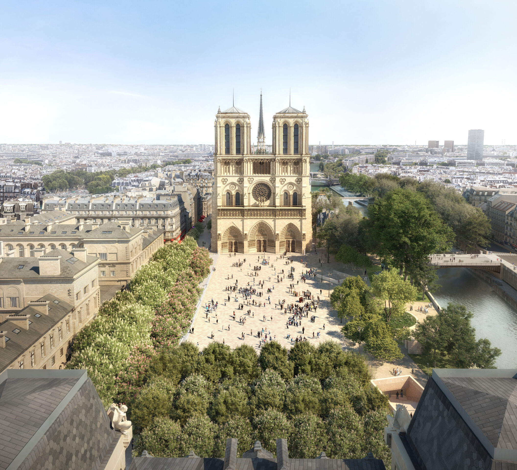 Notre Dame reopens in Paris, with the help of a Belgian architect