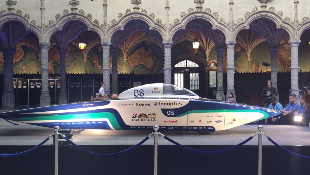 Belgian university to race solar car in American competition